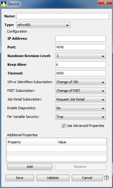Using the Workbench to define an Apex Cleco device