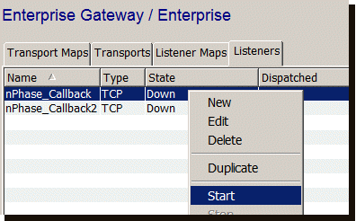 Listener Custom format