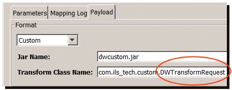Listener Custom format