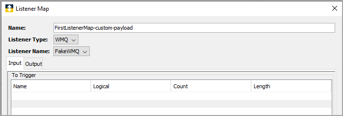 Creating listener map with custom format