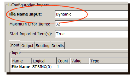 Configuration Import
