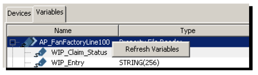 Updating the property file
