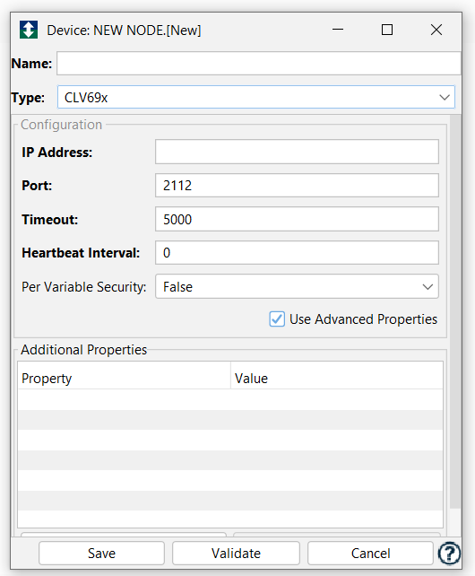 Using The Workbench To Define A Sick Clv Device