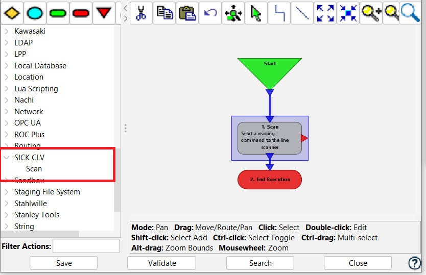 Sick CLV trigger actions