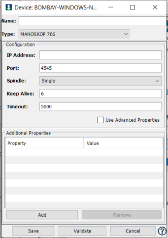 Using the Workbench to define a Stahlwille device