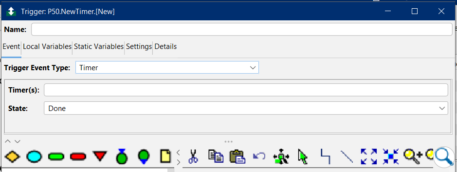 Timer trigger event types