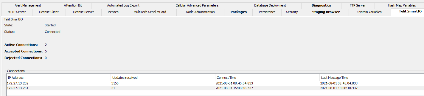 Verifying a SmartIO device configuration