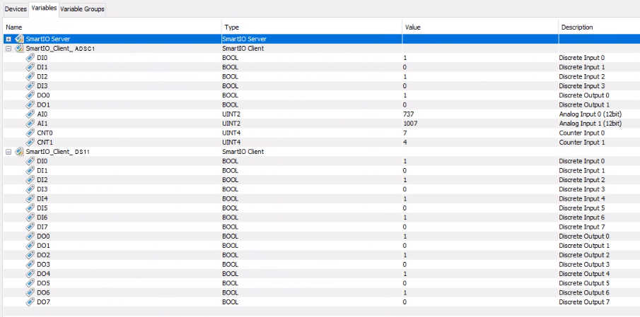 Using the Workbench to define a SmartIO Client Device