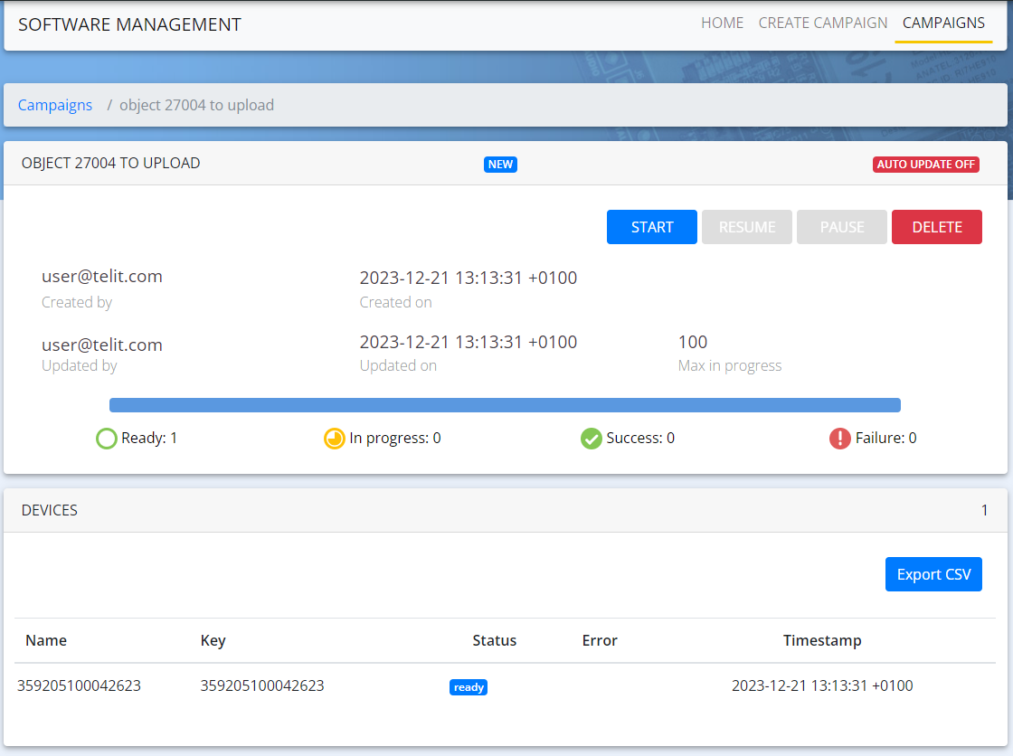 Starting SWM Campaigns