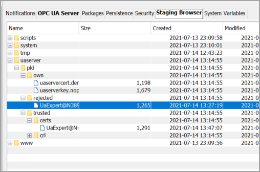 Authorizing Certificates In Opc Ua Server