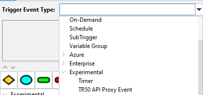Timer trigger event types